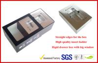 China Top Customized Drawer Hard Board Electronics Packaging Boxes , Matt Lamination Luxury Gift Boxes for sale