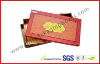 China Elegant Rigid Chocolate Packaging Boxes For Food Packaging , Foldable Promotional Gift Packaging Box for sale