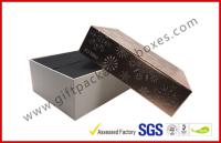 China Christmas gift boxes for cosmetic sets , UV printing on foil paper for sale