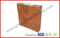 China Envelope Colorful Coated Paper Card Board Cigar Gift Box , Customized Gift Box in Market for sale