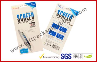 China Colorful Printed Protective Envelope Card Board Packaging , Iphone / Ipad Screen Protection Bag for sale