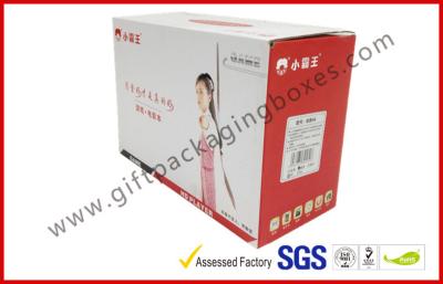 China Foldable 350g C1S corrugated cardboard boxes 3 Layers Flat Cartons for sale