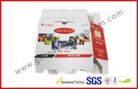 China Foldable 350g C1S corrugated cardboard boxes 3 Layers Flat Cartons for sale