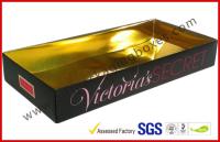 China Matt / Glossy Lamination Card Board Packaging Boxes, Victorias Luxury Gift Boxes For Cosmetic Suit Packaging for sale