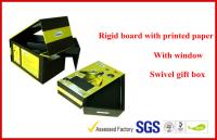China Swivel Two Layers Rigid Board Gift Packaging Boxes , Customized Packaging Boxes for sale