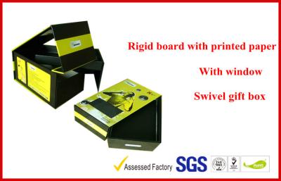 China Swivel Two Layers Rigid Board Gift Packaging Boxes , Customized Packaging Boxes for sale