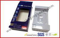 China Rectangle Power Bank Portable Card Board Packaging Boxes , Promotional Mouse Accessoires Boxes for sale