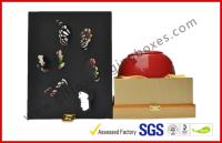 China Handmade Special Paper Porcelain Gift Packaging Boxes , 3D Butterfly Rigid Board Gift Box with Lock for sale