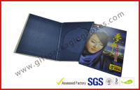 China Rectangle Book Shape Hard Cover Gift Packaging Boxes , Offset Printed CD Holder Gift Packaging Boxes for sale