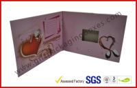 China Colorful Printed Card Paper Gift Packaging Boxes , Custom MP4 Greeting Card Gift Packaging Boxes for sale