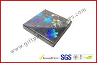 China Offset Printed Silver Paper Gift Packaging Box for Christmas , Custom Top and Base Gift Packaging Boxes for sale