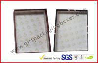 China UK Flag Top and Base Handmade Wallet Apparel Gift Boxes , Customized 1200g Rigid Board Packaging Boxes for sale