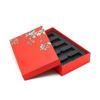 China Customized Saffron Essential Oil Skincare Product Packaging Box CMYK Color Offset Printing for sale