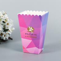 China Customized Popcorn Box Square Snack Fast Food Package Popcorn Popcorn chicken Packaging Carton for sale