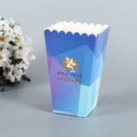 China Customized Popcorn Box Square Snack Fast Food Package Popcorn Popcorn chicken Packaging Carton for sale