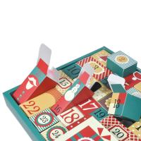 China Custom Countdown Calendar Gift Box Christmas Advent Calendar Blind Box Gift Packaging Surprise Box Customization for sale