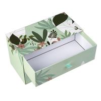 China Customized Small Fresh Color Double Layer Drawer Box Tea Gift Packaging Box Printing for sale