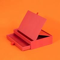 China Corrugated Color Drawer Kraft Paper Laminated Gift Box White Cardboard Airplane Box for sale