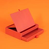 China Corrugated Color Drawer Kraft Paper Laminated Gift Box White Cardboard Airplane Box for sale