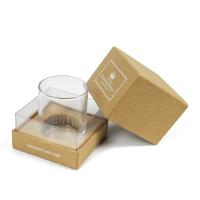 China Silver Craft Kraft Paper Aromatherapy Candle Gift Box for Perfume Essential Oil Packaging for sale