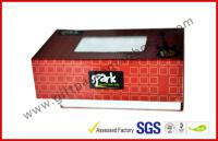 China 600gsm Rigid Board MP3 / 4 Electronics Packaging with PVC Window , Magnetic Packaging Box for sale
