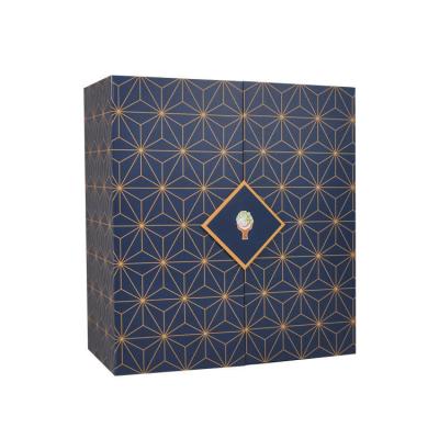China Customized Christmas Countdown 24 Day Surprise Calendar Blind Box Empty Box Gift Packaging Box for sale