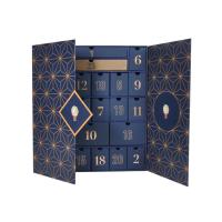 China Customized Christmas Countdown 24 Day Surprise Calendar Blind Box Empty Box Gift Packaging Box for sale