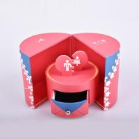 China Double opening cylindrical drawer gift box, gold stamping jewelry circular box, cylindrical paper tube customization for sale