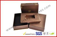 China Special Brown Paper Sleeve Electronics Packaging , Promotion Gift Packaging for Samsung Boxes for sale