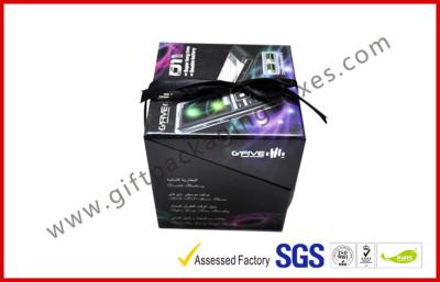 China Magnetic Flatable Gift Packaging Boxes , Promotion Greyboard Boxes for Watches / Jewelry for sale