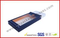 China Coated Paper Card Board Packaging , Spot UV Blister / Plastic Tray Packing for Iphone Cases for sale