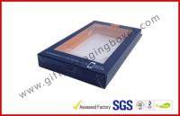 China Coated Paper Card Board Packaging , Spot UV Blister / Plastic Tray Packing for Iphone Cases for sale