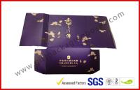 China 210gsm Ivory Card Board Packaging for Cake , Offset Pantone Color Printed Matt Purpel Card Box for sale