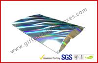 China Handmade Laser Silver Card board Packaging Boxes , A4 B5 Document Card Board Packaging for sale
