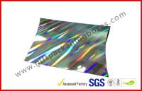 China Handmade Laser Silver Card board Packaging Boxes , A4 B5 Document Card Board Packaging for sale