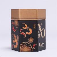 China Tea Gift Box Customization Exquisite Gift Box Heaven and Earth Cover Fine Hexagonal Seasoning Box Customization for sale