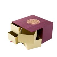 China High grade multi-layer pull-out gift box Creative gift box Customized Mid-Autumn Festival moon cake packaging box Snack for sale