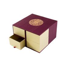 China High grade multi-layer pull-out gift box Creative gift box Customized Mid-Autumn Festival moon cake packaging box Snack for sale