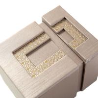 China Customized Pu Tea Gift Box Empty Black Tea Paper Box , Flower Tea Packaging for sale