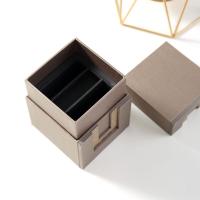China Customized Pu Tea Gift Box Empty Black Tea Paper Box , Flower Tea Packaging for sale