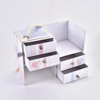 China Packaging Exquisite Gift Box Cosmetic Jewelry Drawer Shaped Box Customized for sale