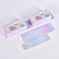 China Corrugated Kraft Paper Color Box White Card Digital Hollow UV Printing Paper Box for sale