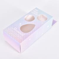 China Corrugated Kraft Paper Color Box White Card Digital Hollow UV Printing Paper Box for sale