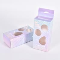 China Corrugated Kraft Paper Color Box White Card Digital Hollow UV Printing Paper Box for sale