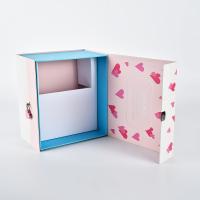 China Customized Square Flip Book Box Facial Mask Jewelry Gift Lock Valentine'S Day for sale