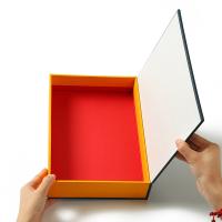 China High grade cosmetics packaging box bronzing perfume box essential oil packaging box skin care flip box customization for sale