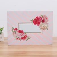 China Custom flip type cosmetic packaging box, gilding and silver stamping facial mask gift box, color printing packaging box for sale