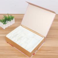 China Custom flip type cosmetic packaging box, gilding and silver stamping facial mask gift box, color printing packaging box for sale