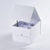 China Customized Cosmetics Double Layer Flip Gift Box Gift Flip Box Premium Packaging Gift Box for sale