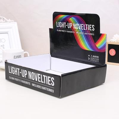 China Customized display box, high-end design, stationery packaging box, corrugated display box, customized for sale